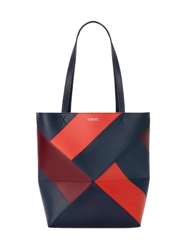 Loewe Medium Puzzle Shoulder Bag - Blue