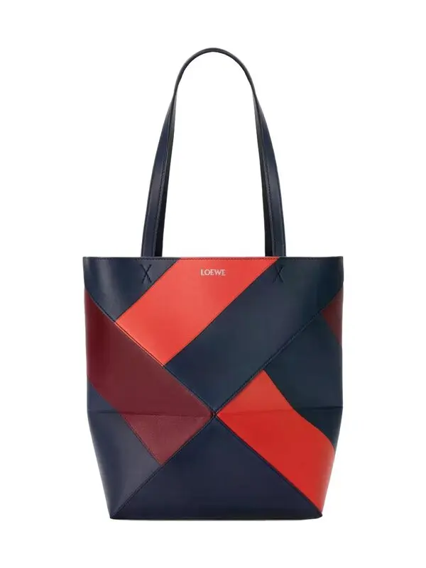 Loewe Medium Puzzle Shoulder Bag - Blue