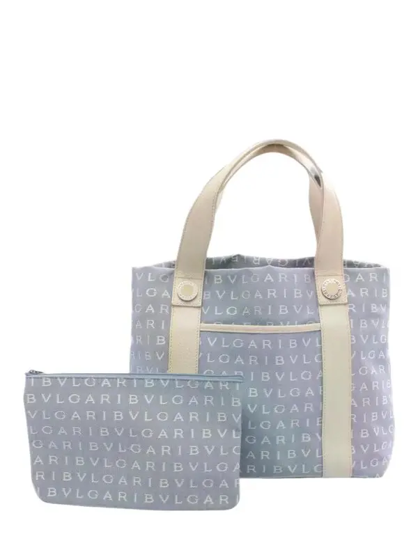 BVLGARI Logomania Tote Bag - Blue