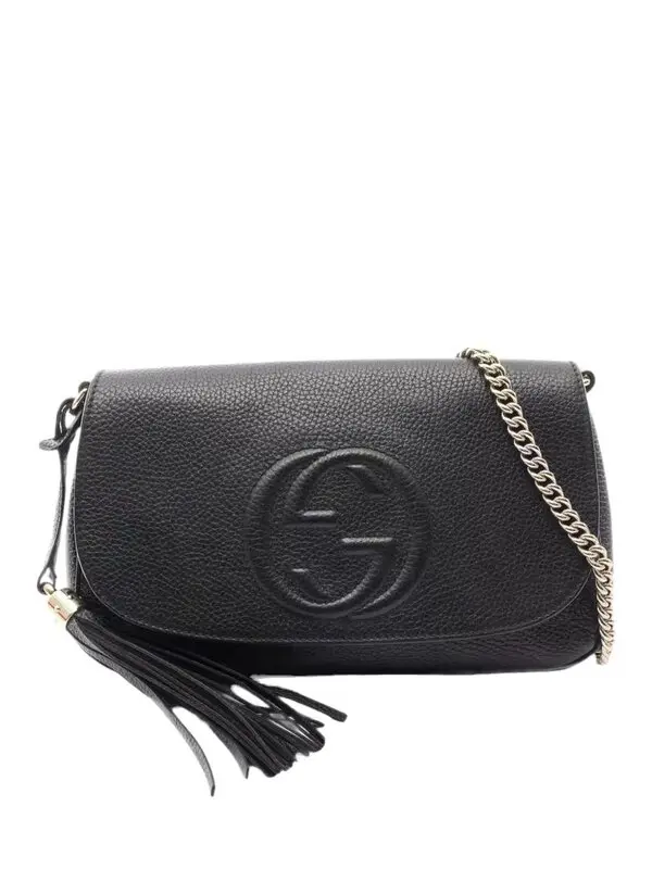 Gucci Soho Shoulder Bag - Black