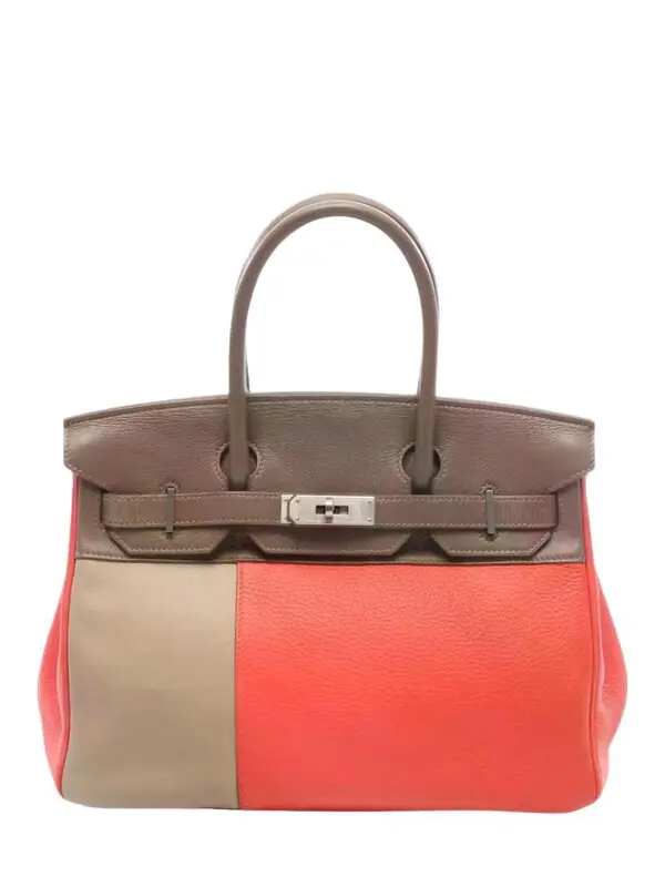 Hermès Kazak Birkin 30 Tote Bag - Orange