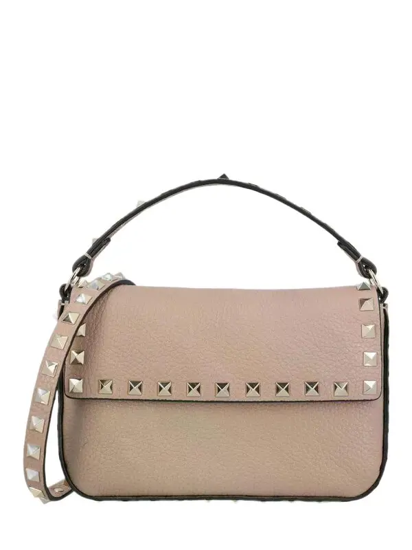 Valentino Garavani Rockstud Embossed-leather Mini Bag - Pink