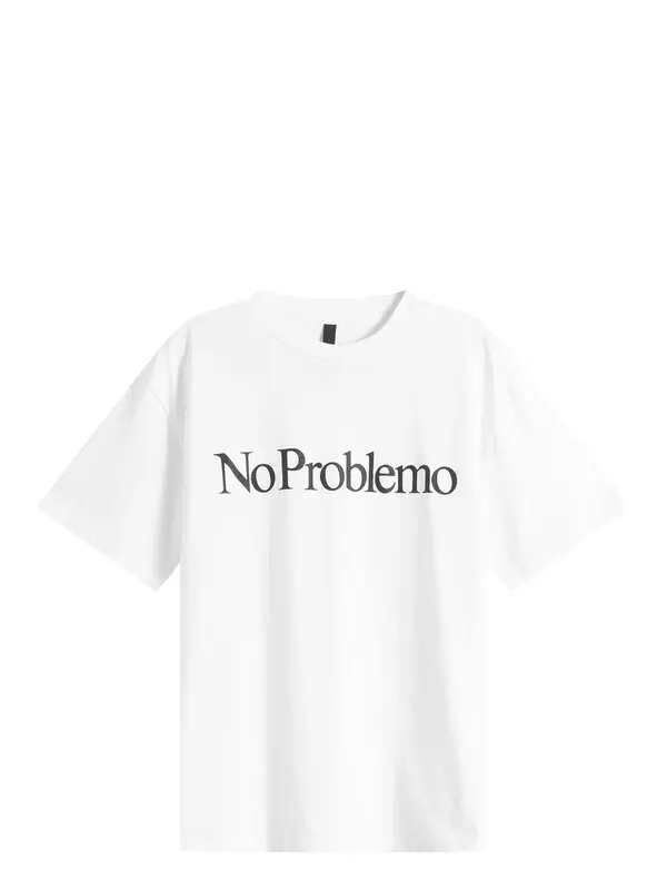 NO PROBLEMO Ss T-shirt - White