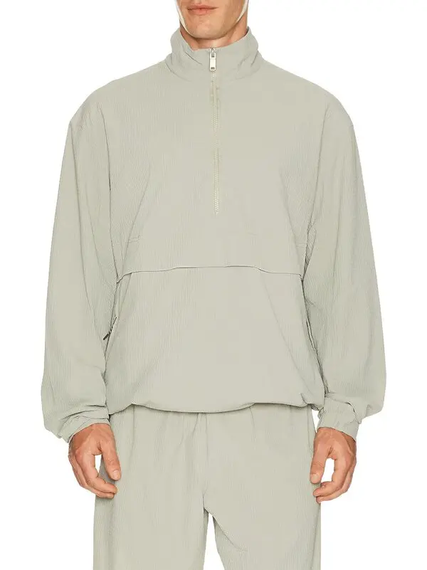 On Courtside 1/2 Zip Eaze Jacket - Brume