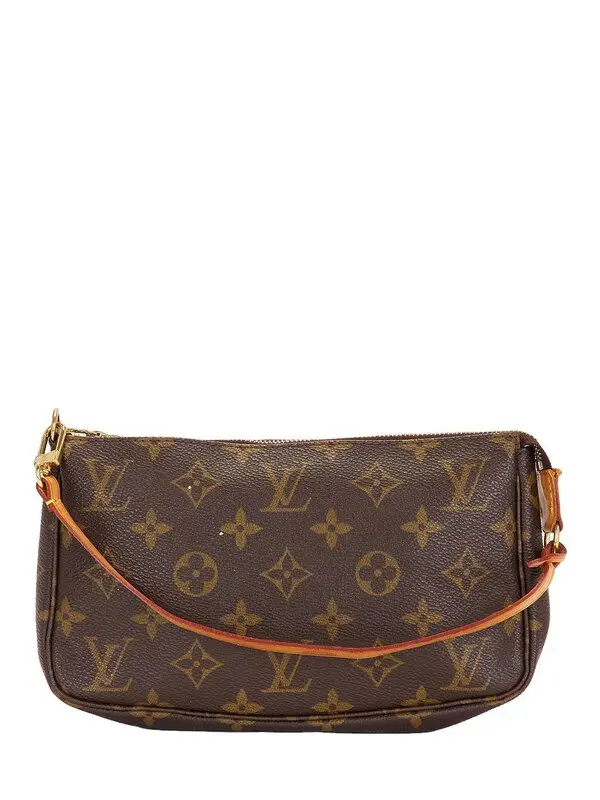 LOUIS VUITTON Monogram Pochette Accessoires Shoulder Bag - Brown