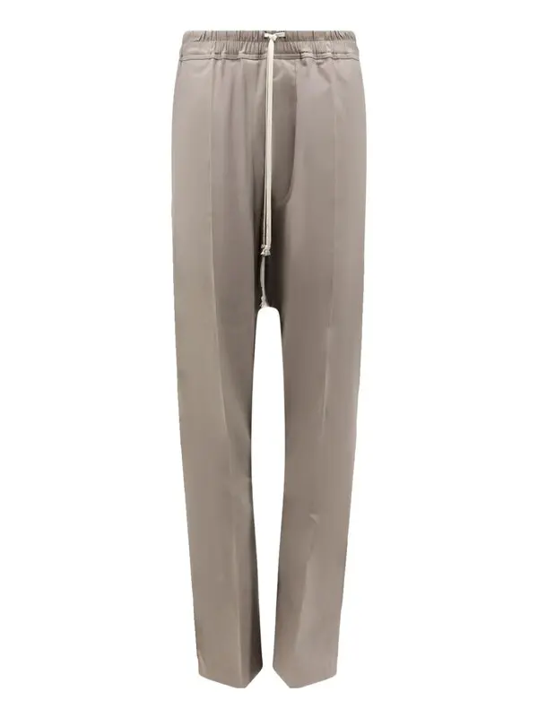 Rick Owens Elastic Waist Casual Pants - Gray
