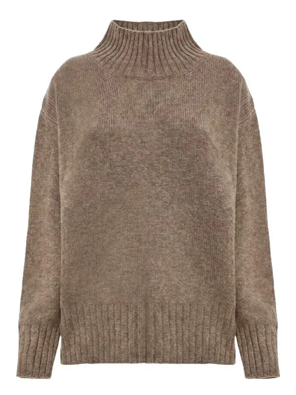 Malo Turtleneck Sweater - Brown