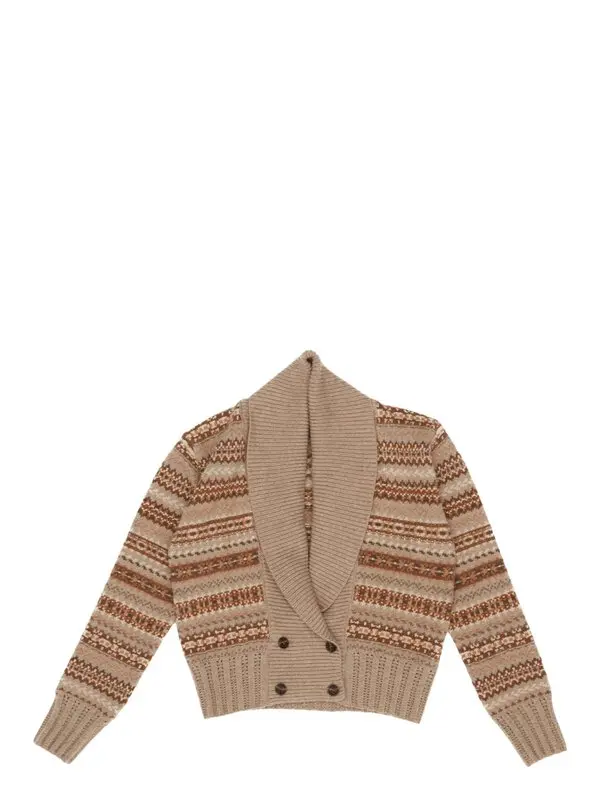 Magda Butrym Double-breasted Striped Cardigan - No