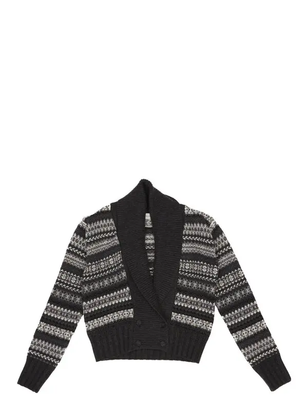 Magda Butrym Double-breasted Striped Cardigan - No
