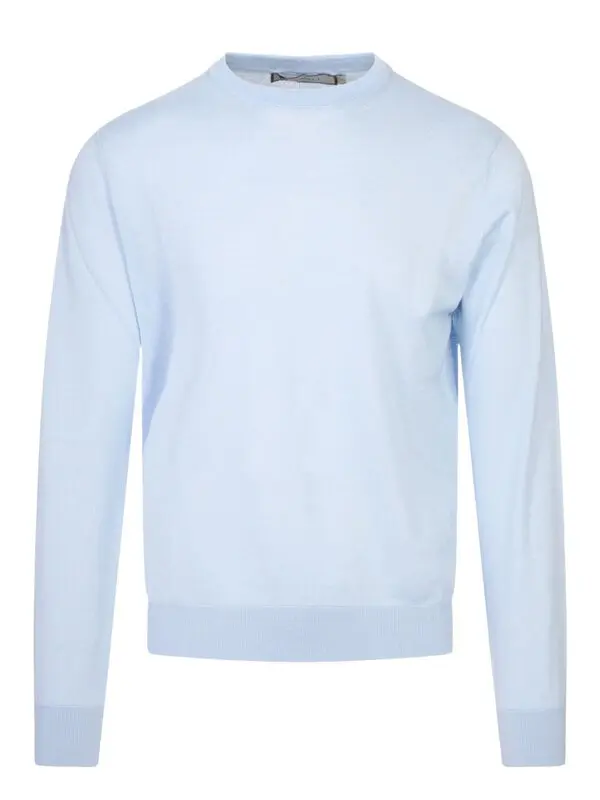 Canali Long-sleeved Knitted Pullover - No
