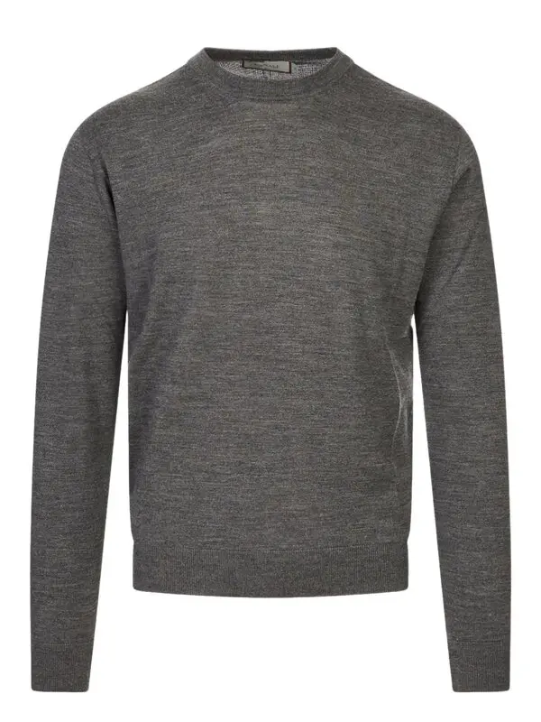 Canali Crew-neck Sweater - Black