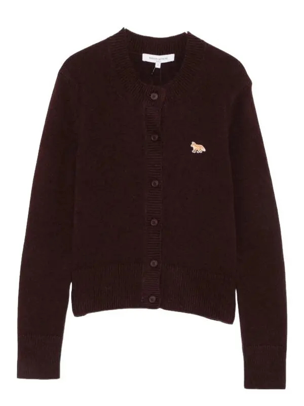 Maison Kitsuné Crew Neck Cardigan - I