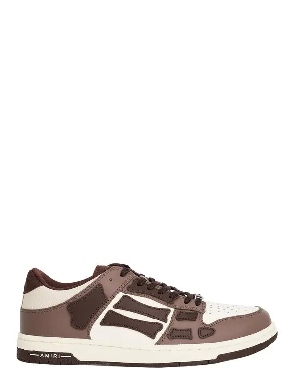 Amiri Skel Lace-up Sneakers - Brown