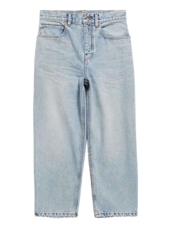 Balenciaga Jackie Capri Jeans - Blue