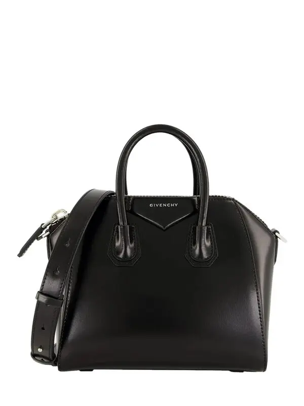 Givenchy Antigona Bag In Box Leather - Black