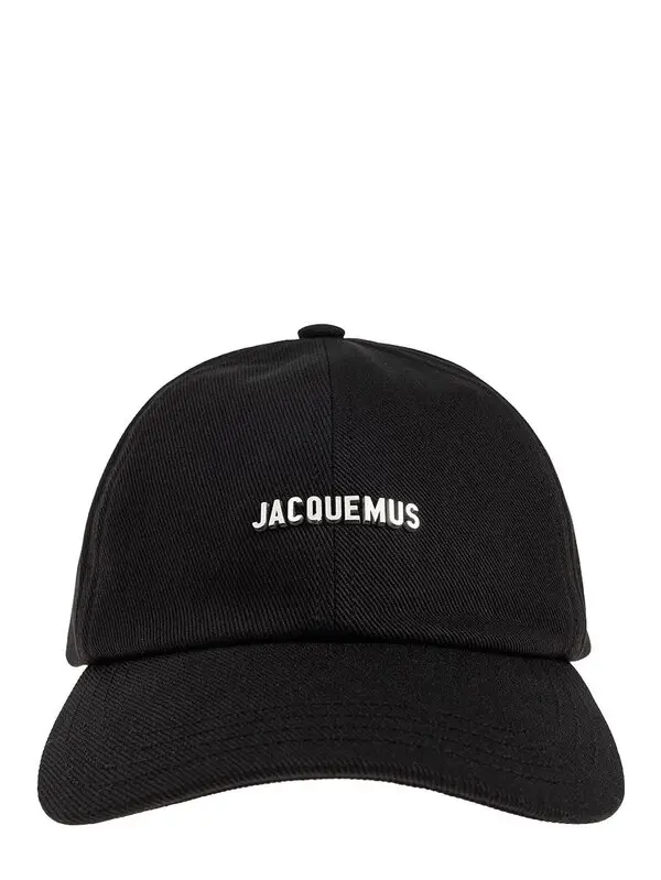 Jacquemus La Casquette Gadjo Baseball Cap - Black