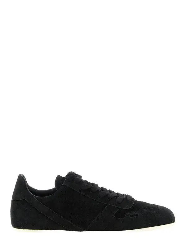 Rick Owens Minimal Sneaks" Suede Lace-up Sneakers - Multicolor