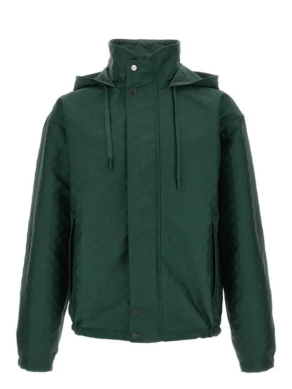 Gucci Reversible Ripstop Cotton Jacket - Green