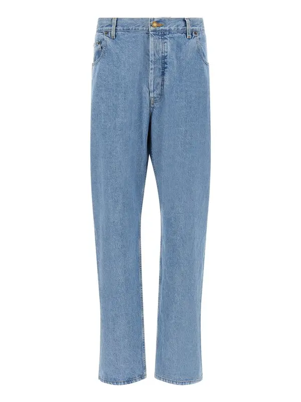 Thom Browne Back Martingale Jeans - Blue