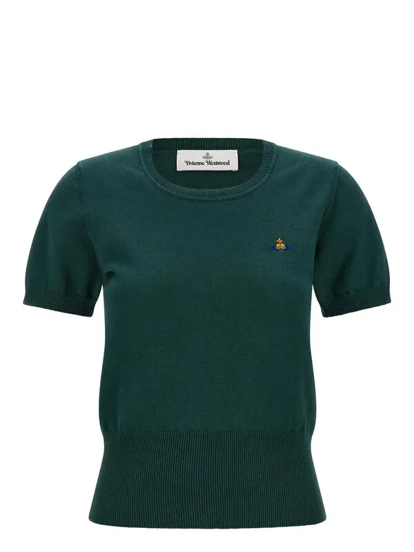 VIVIENNE WESTWOOD Bea Short Sleeve Top - Green