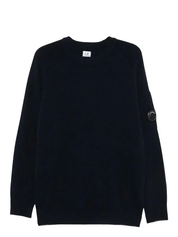 C.P. COMPANY Crew Neck Pullover - Blue