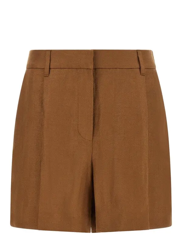 Brunello Cucinelli Monile Tailored Bermuda Shorts - Brown