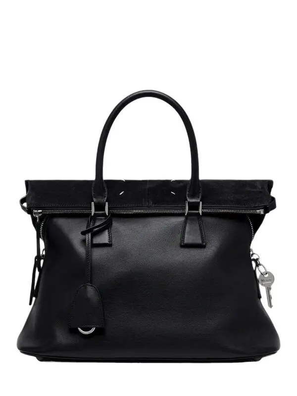 MAISON MARGIELA 5ac Soft Medium Shoulder Bag - Gray