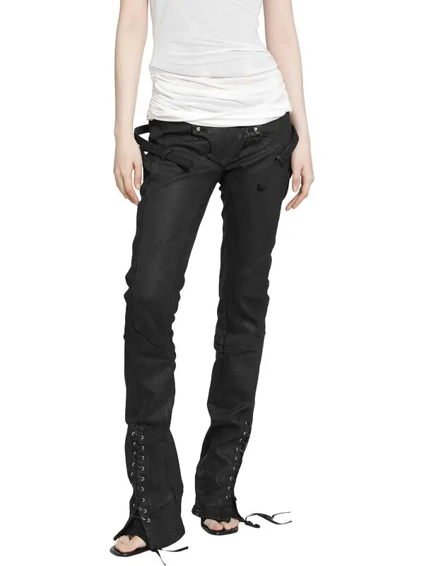 DILARA FINDIKOGLU Drama From Exile Jeans - Black