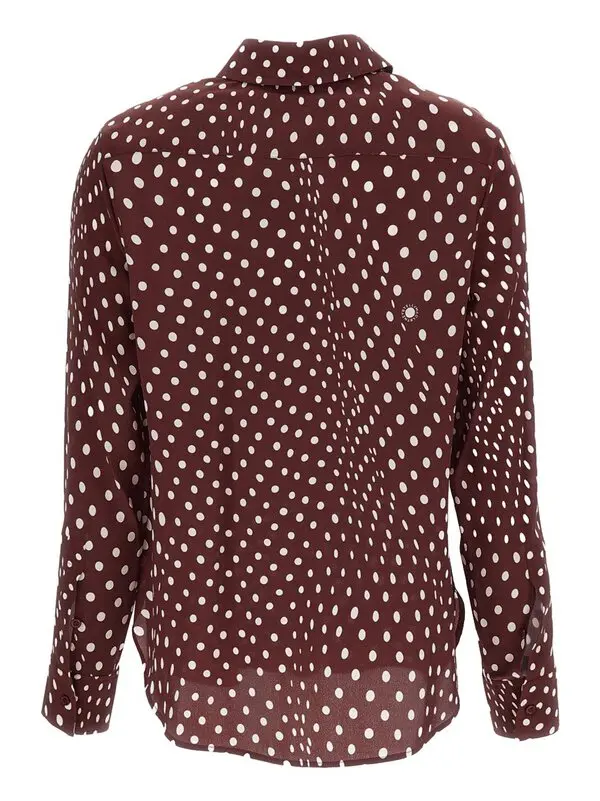 Stella McCartney Polka Dots Printed Silk Shirt - Multicolor