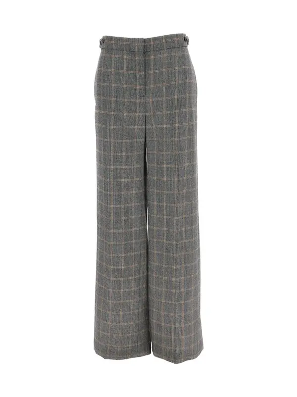 Stella McCartney Tailored Checked Slim Pants - Multicolor