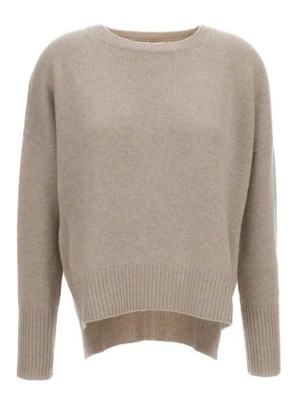 LISA YANG Mila Round Neck Cashmere Sweater - Multicolor