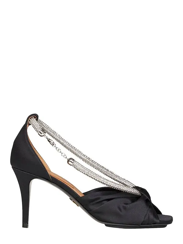 Stella McCartney Embellished Knot Sandals - Multicolor