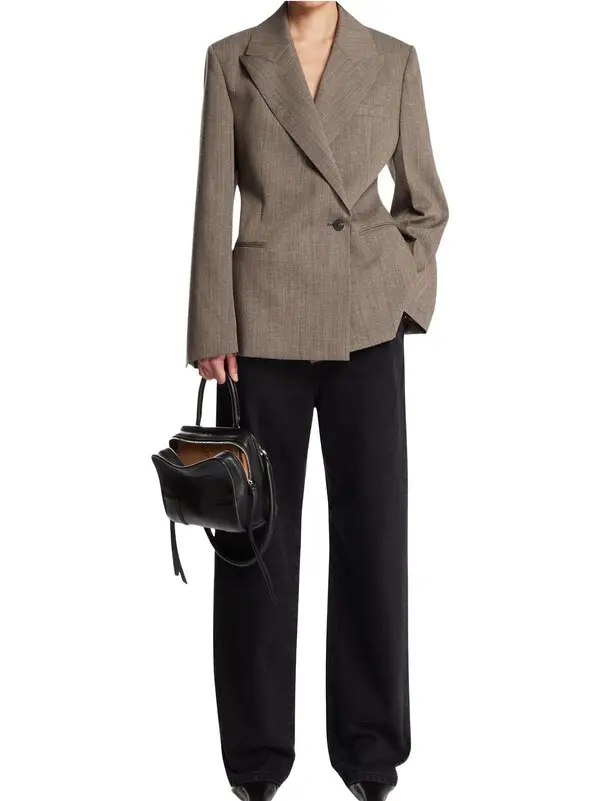 RÓHE Long-sleeve Blazer - Beige