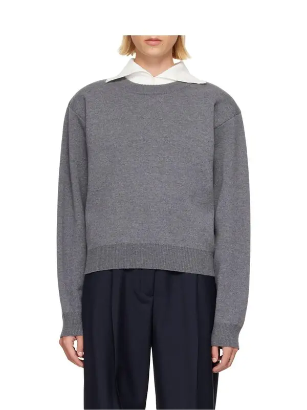 RÓHE Crew-neck Sweater - Grey