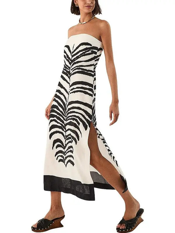 VIX PAULA HERMANNY Penelope Long Dress - Caribea