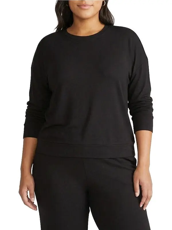 Universal Standard Travelknit Sweatshirt - Black