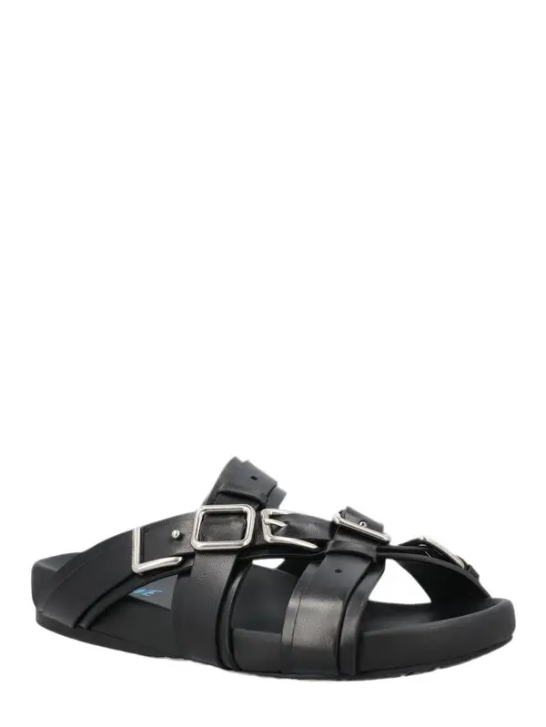 Loewe Fussbett Leather Sandals - Multicolor