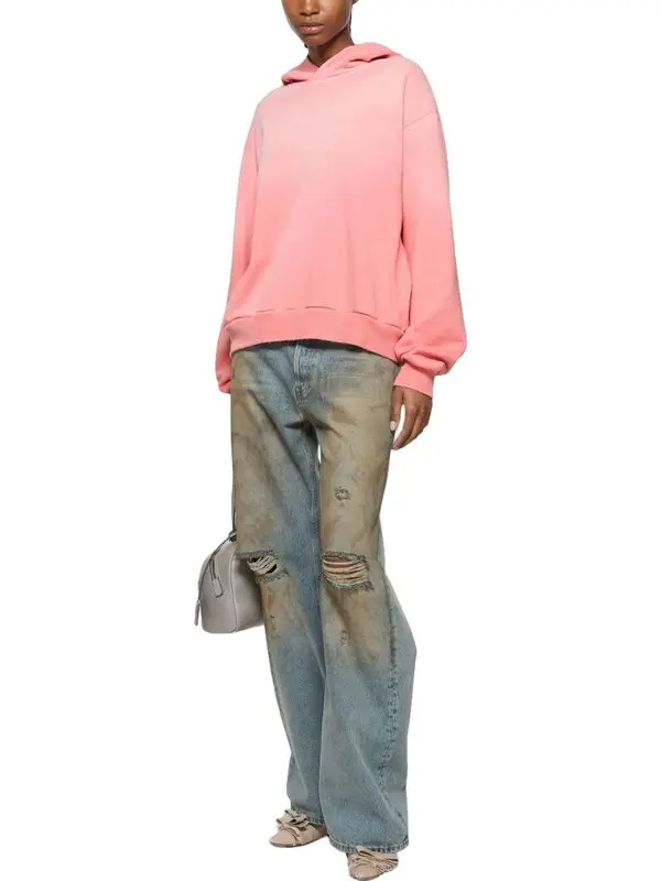 Acne Studios Logo Cotton Hoodie - Multicolor