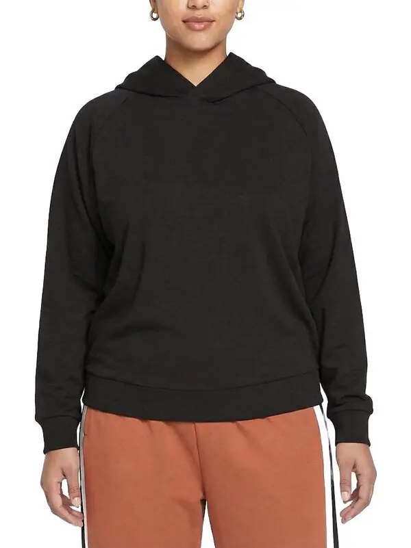 Universal Standard Plus French Terry Pullover Hoodie - Black