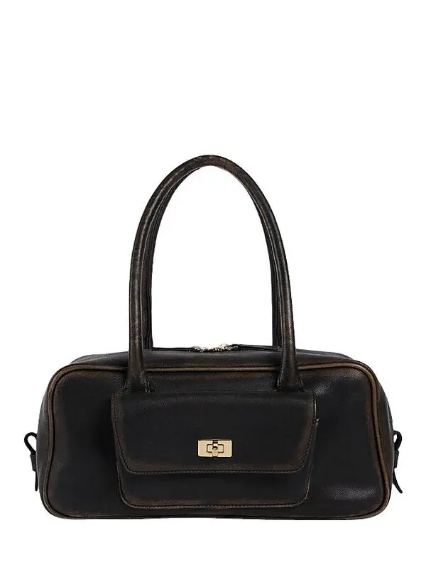Sandro Ezmehralda Suede Crossbody Bag - Brown