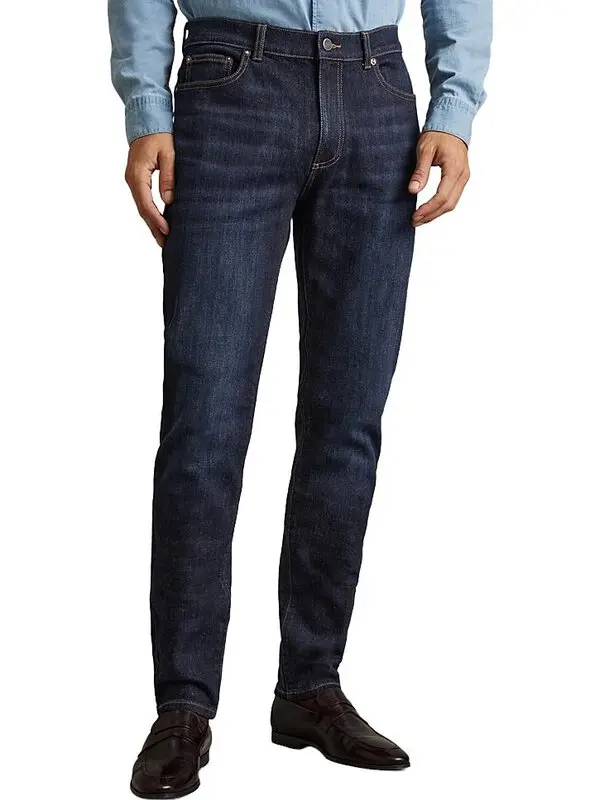REISS Slim Fit Stretch Jeans - Indigo Blue