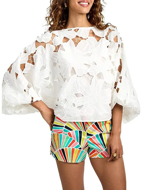 Trina Turk Coastal Top - Whitewash
