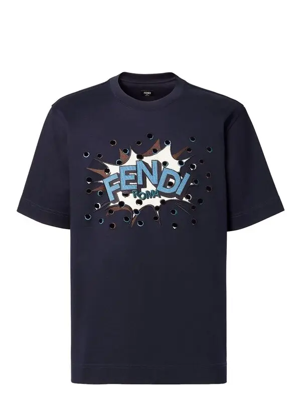 Fendi Classic T-shirt - Darkblue