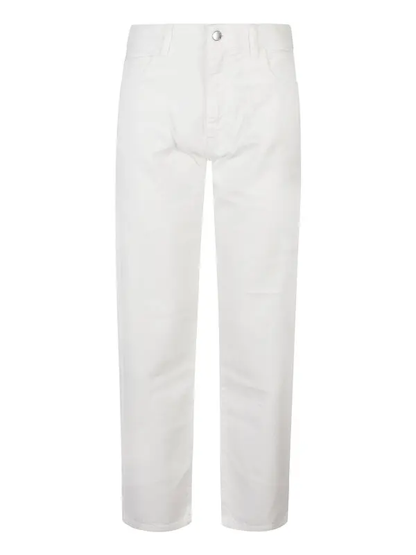 ICON DENIM LOS ANGELES Straight Leg Jeans - White