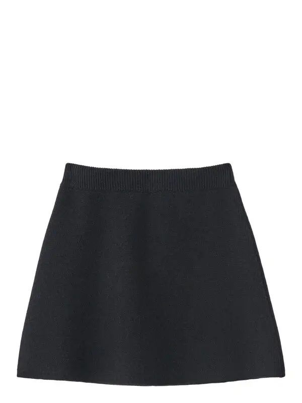 LISA YANG Cashmere Mini Skirt - Nero