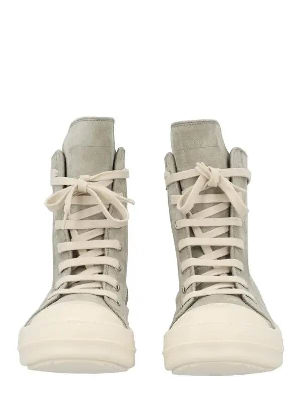 Rick Owens High Top Sneakers - Grey