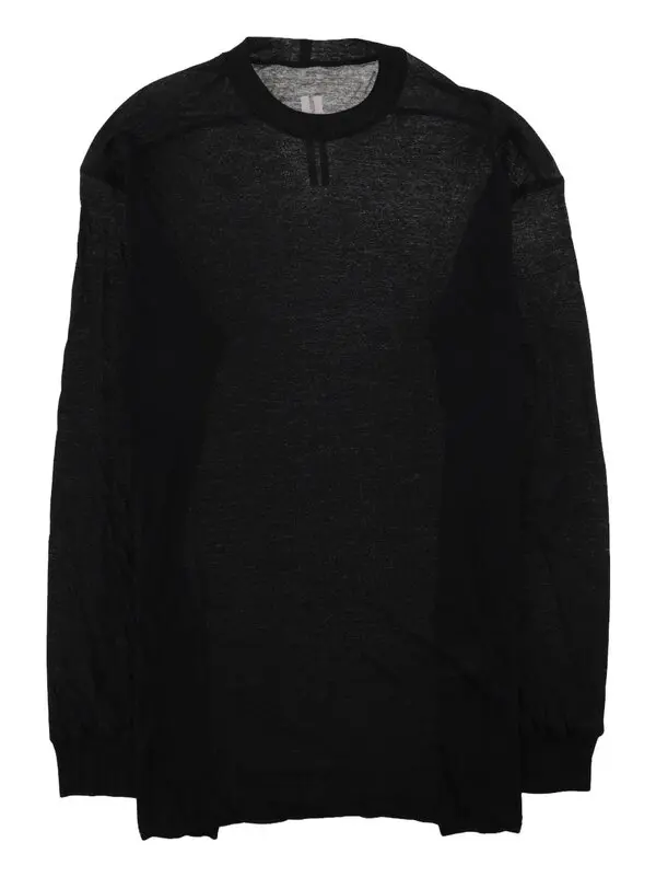 Rick Owens Signature T-shirt - Black