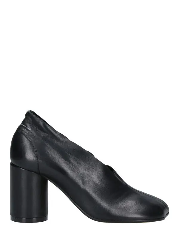 MAISON MARGIELA Leather High Heel Shoes - Black