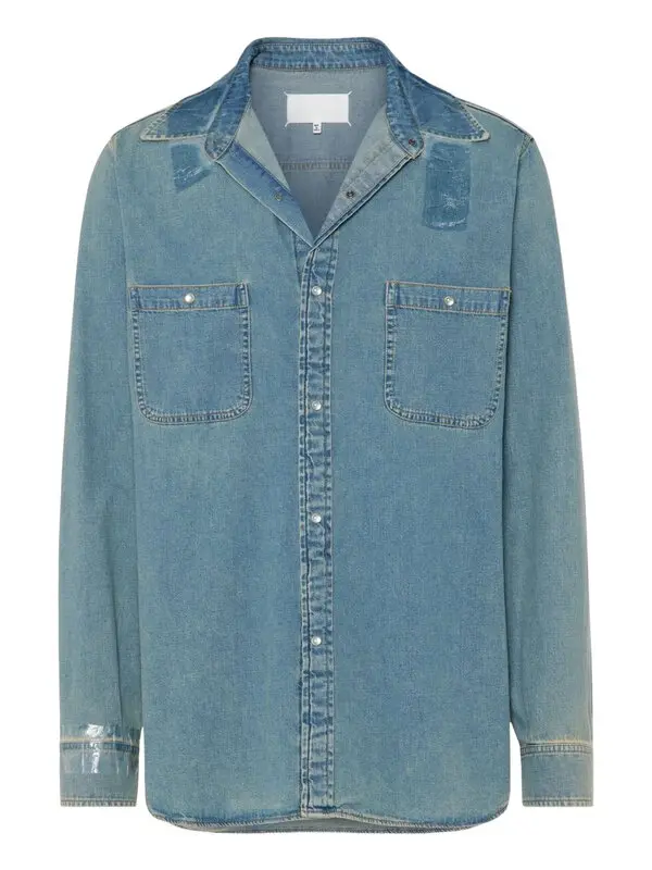 MAISON MARGIELA Innovative Casual Shirt For - Light Blue