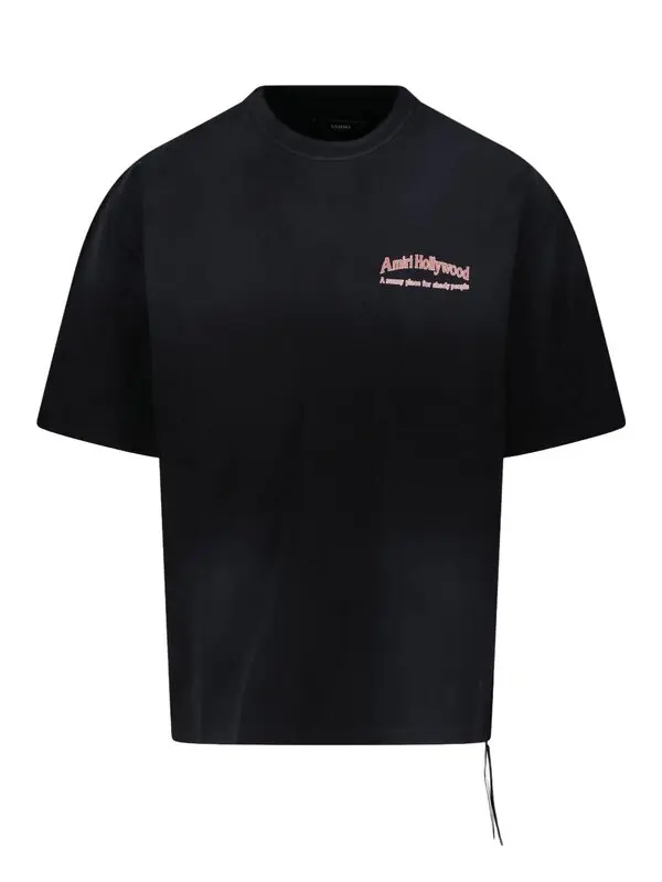 Amiri Graphic Short-sleeve T-shirt - Black